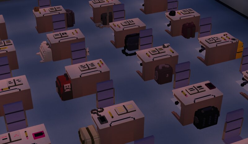 MHA Class 1-A Classroom ★ Minecraft Map