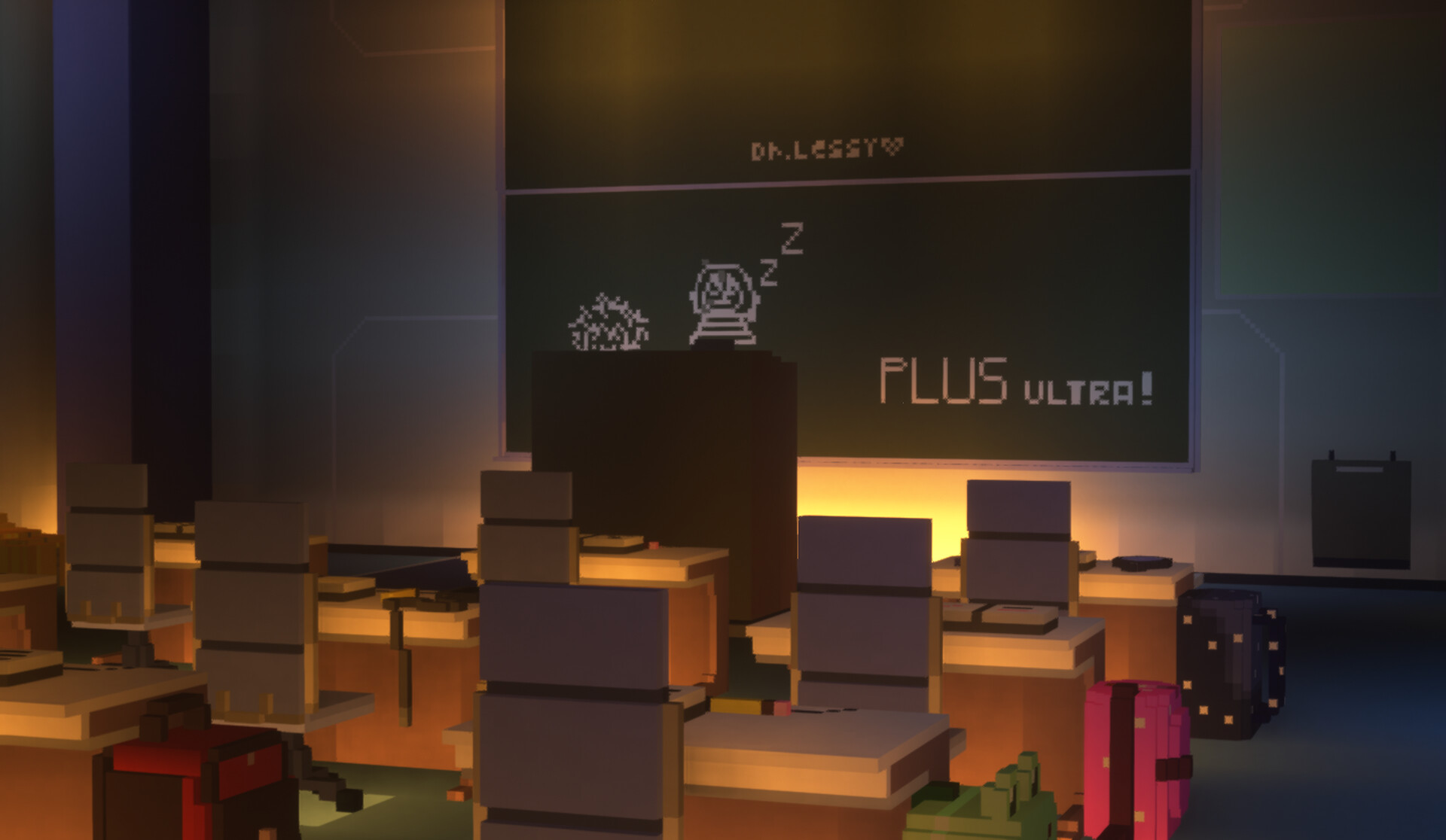 MHA Class 1-A Classroom ★ Minecraft Map