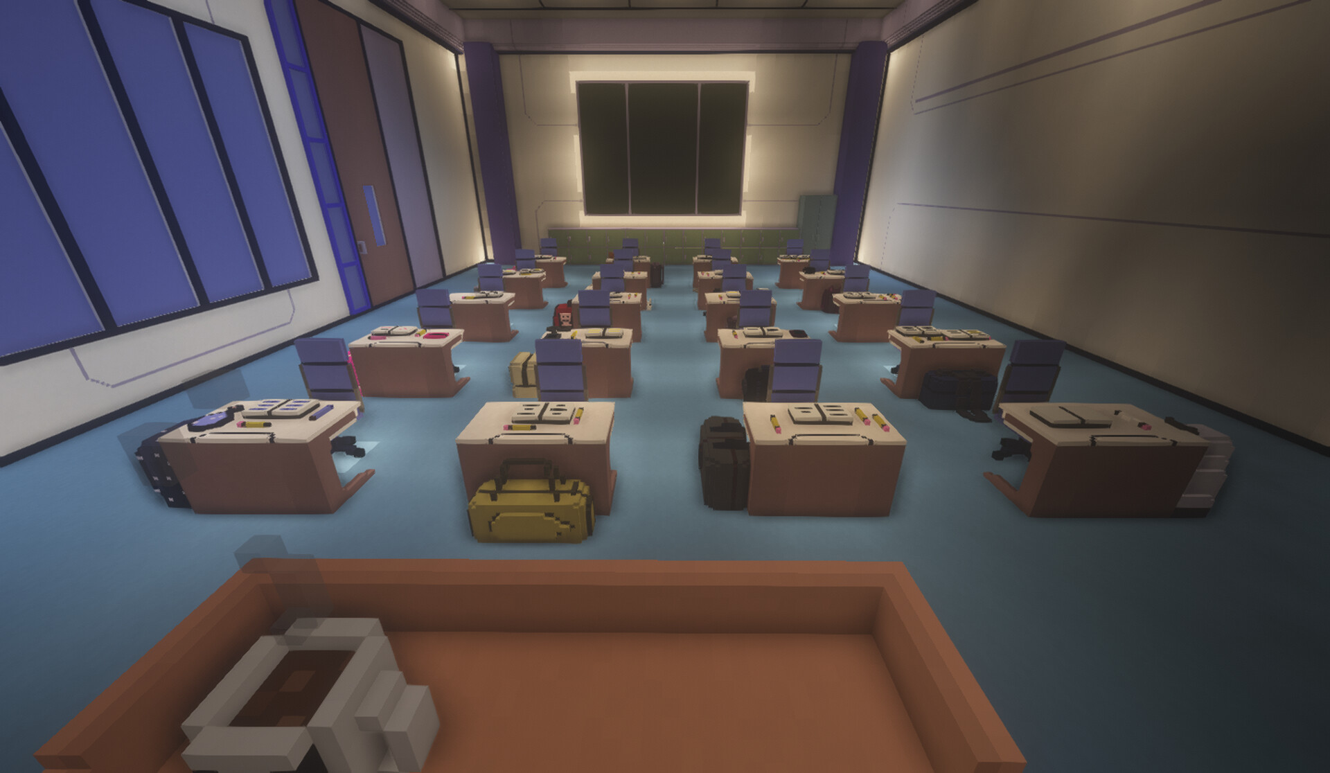 MHA Class 1-A Classroom ★ Minecraft Map