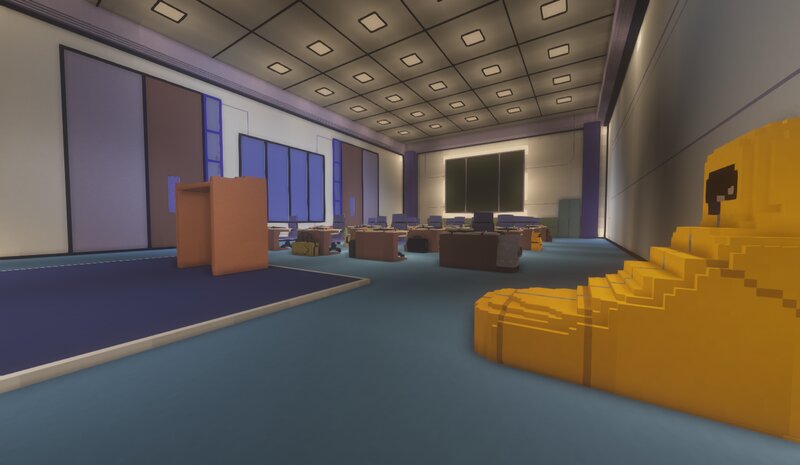 MHA Class 1-A Classroom ★ Minecraft Map