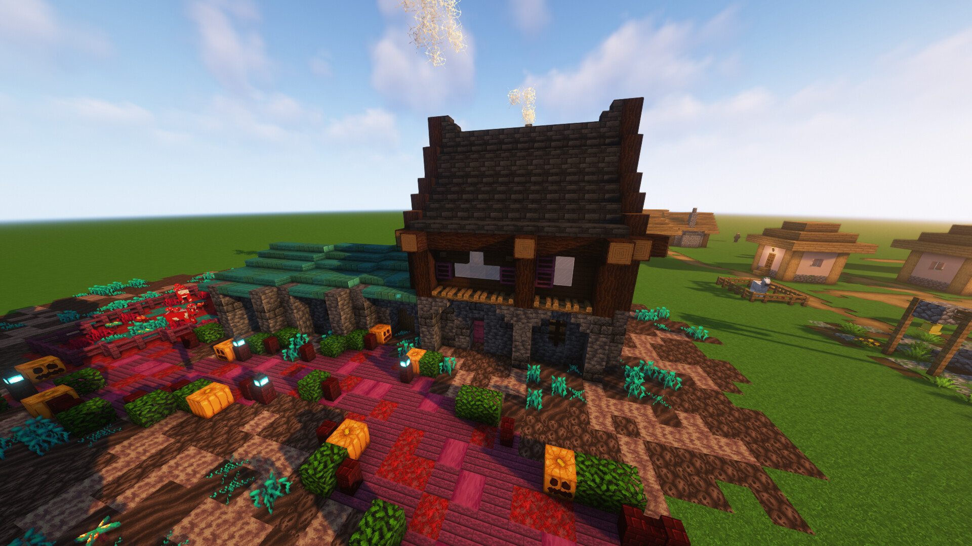 dark barn Minecraft Map