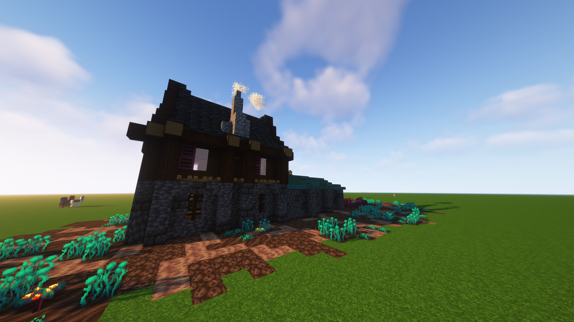 dark barn Minecraft Map