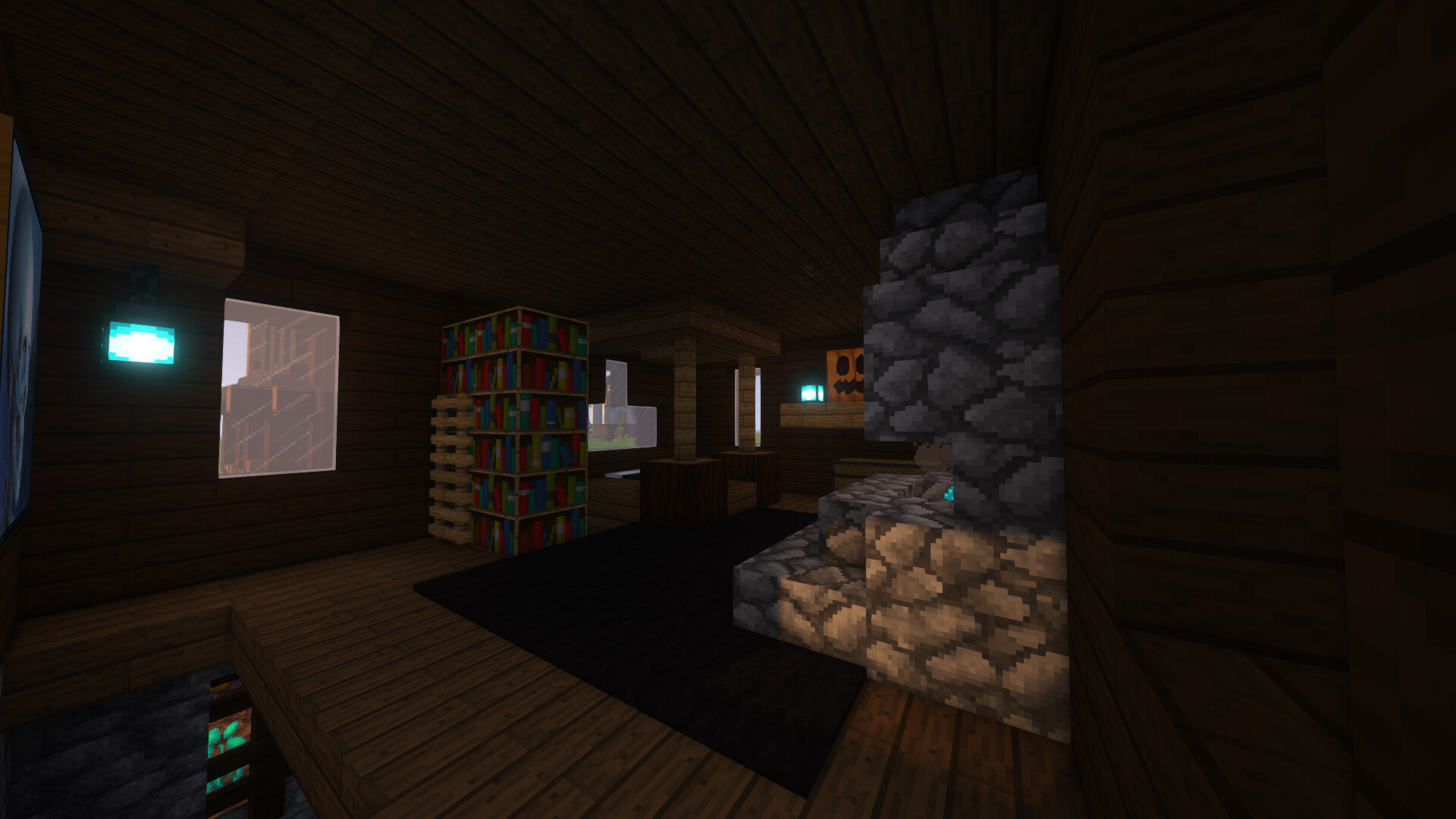 dark barn Minecraft Map