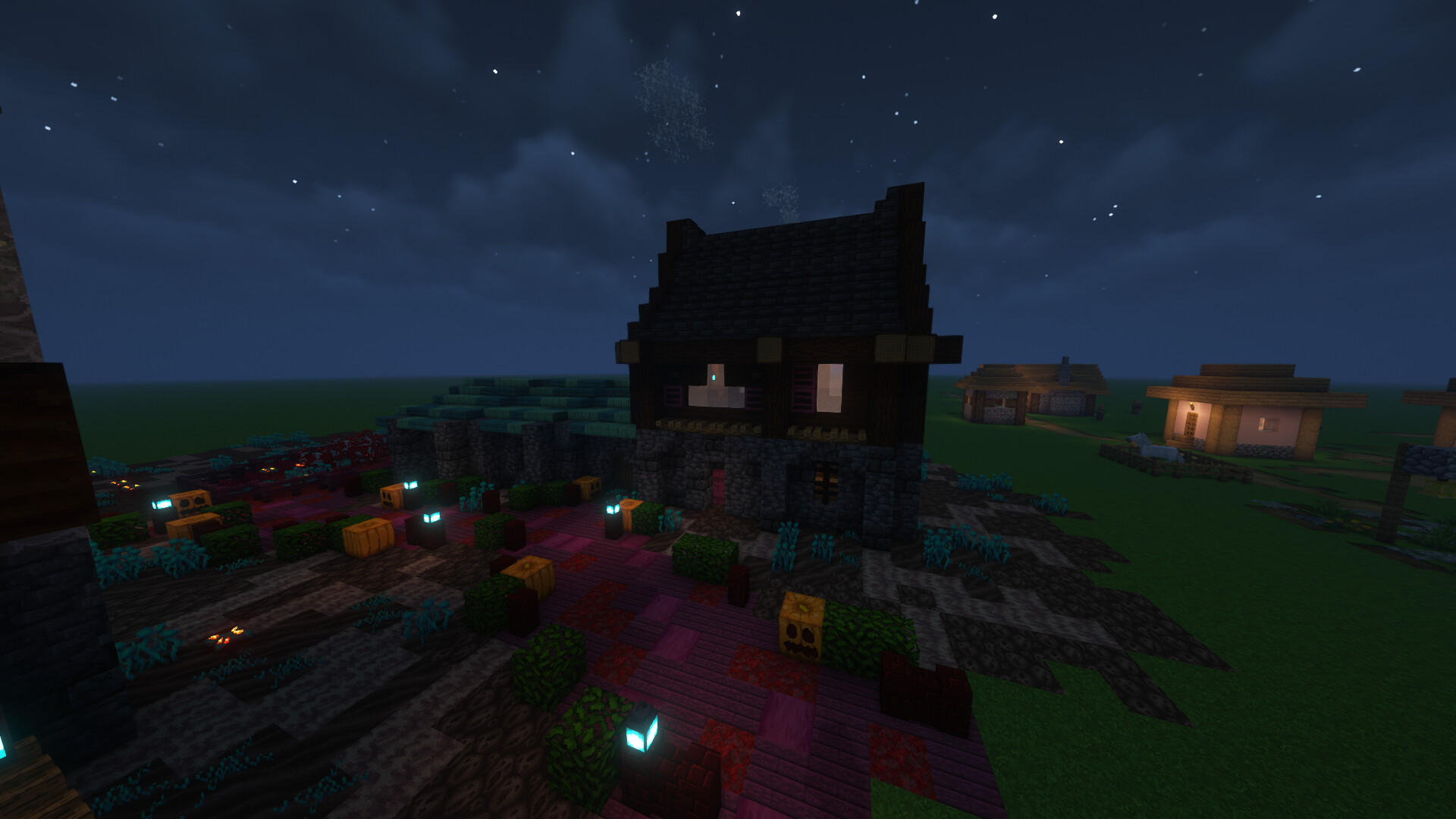 dark barn Minecraft Map
