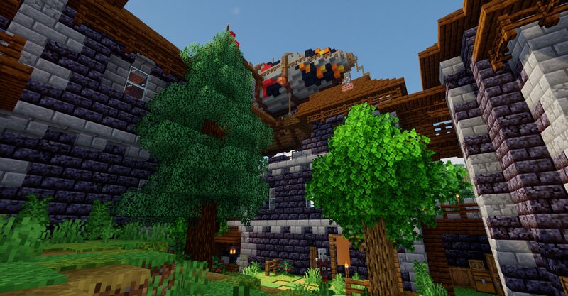 Pillager Base a.k.a. repurposed Kaltenbach castle Minecraft Map