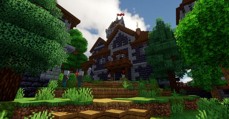 Pillager Base a.k.a. repurposed Kaltenbach castle Minecraft Map