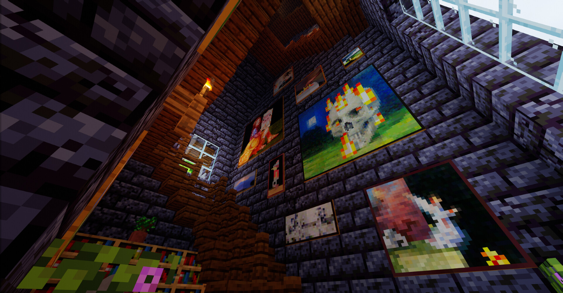 Pillager Base a.k.a. repurposed Kaltenbach castle Minecraft Map