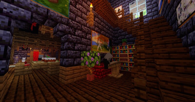 Pillager Base a.k.a. repurposed Kaltenbach castle Minecraft Map