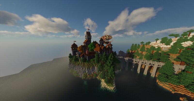 Pillager Base a.k.a. repurposed Kaltenbach castle Minecraft Map