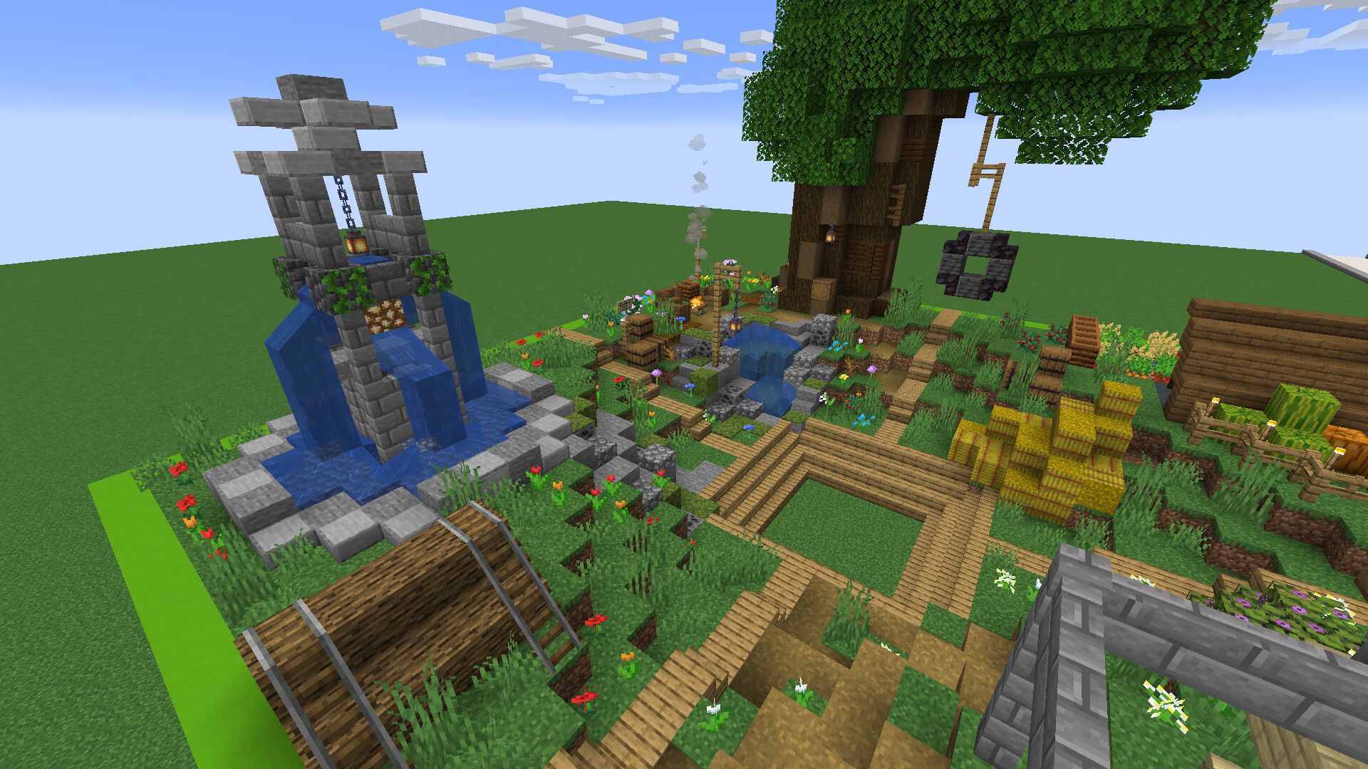 Small Spawn Area Minecraft Map