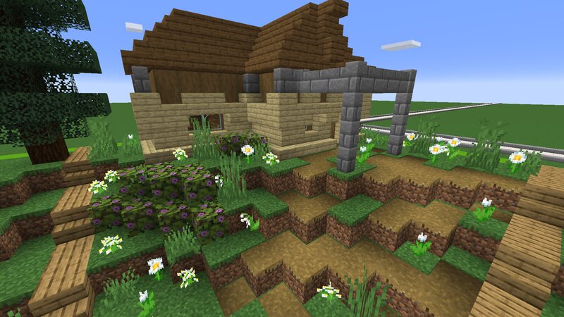 Small Spawn Area Minecraft Map