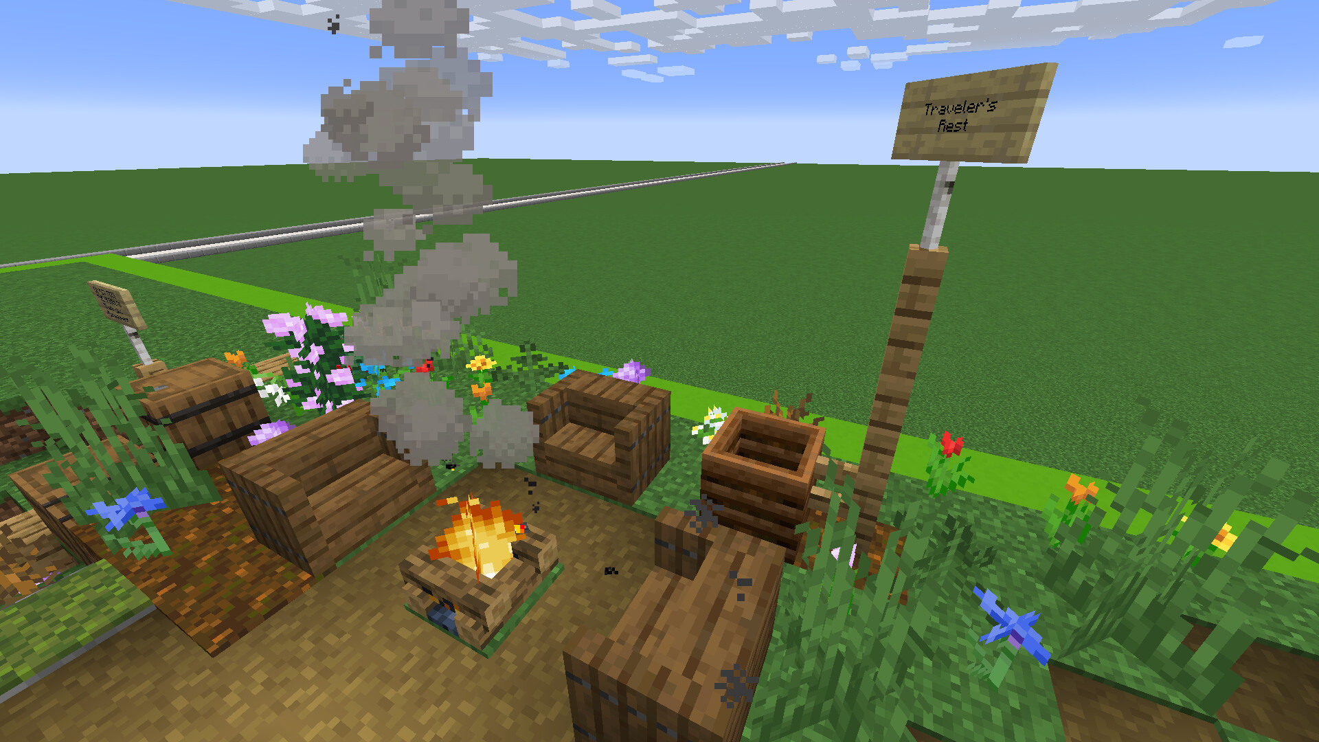 Small Spawn Area Minecraft Map