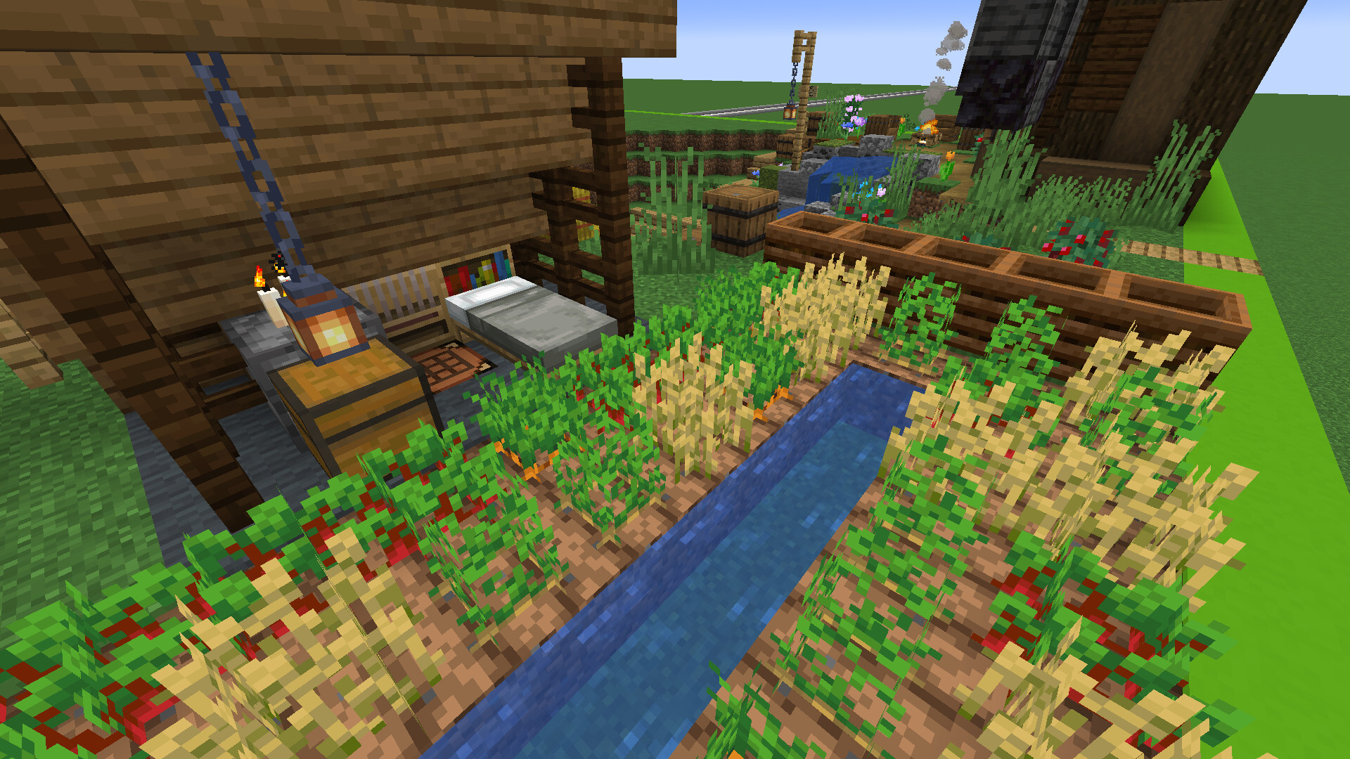 Small Spawn Area Minecraft Map