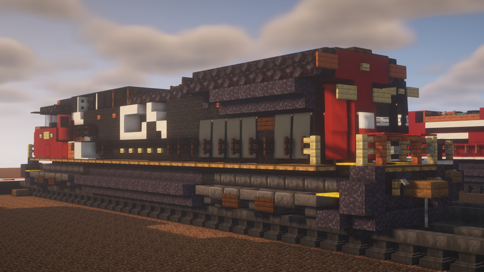 Canadian National - GE Dash 9-44CW Minecraft Map