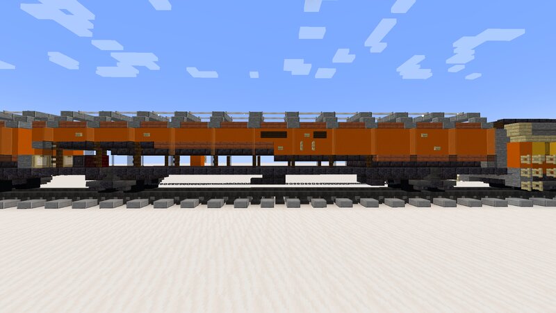 Russian Snowplow Train SM-2 Minecraft Map