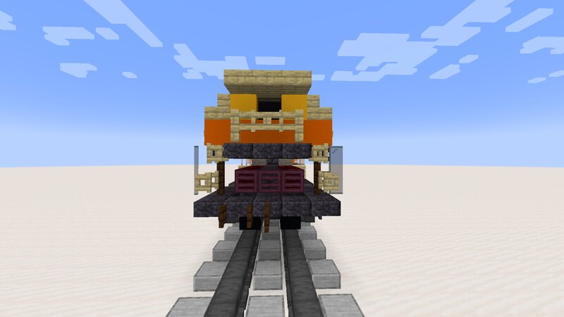 Russian Snowplow Train SM-2 Minecraft Map
