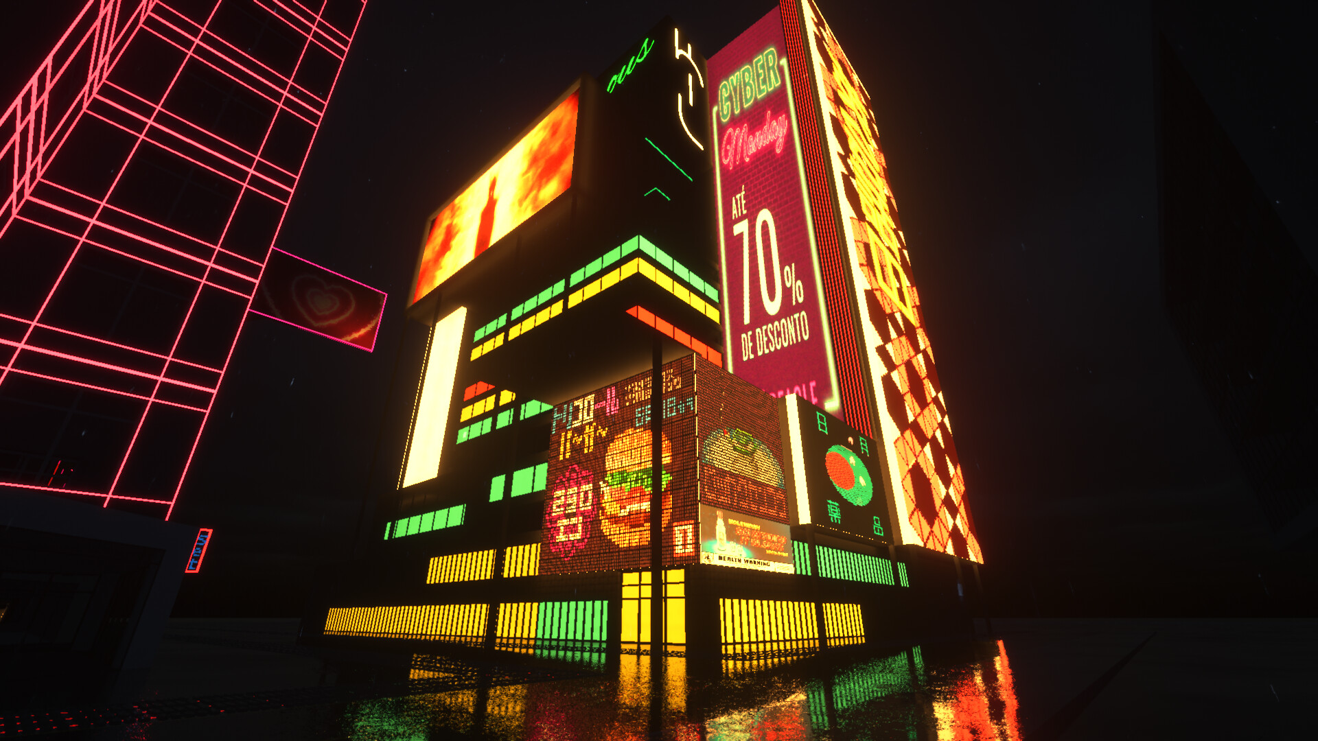 CYBERPUNK style CITY in MINECRAFT! [PART 11] Minecraft Map