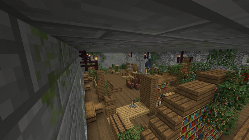 Secret Plant Lab Minecraft Map