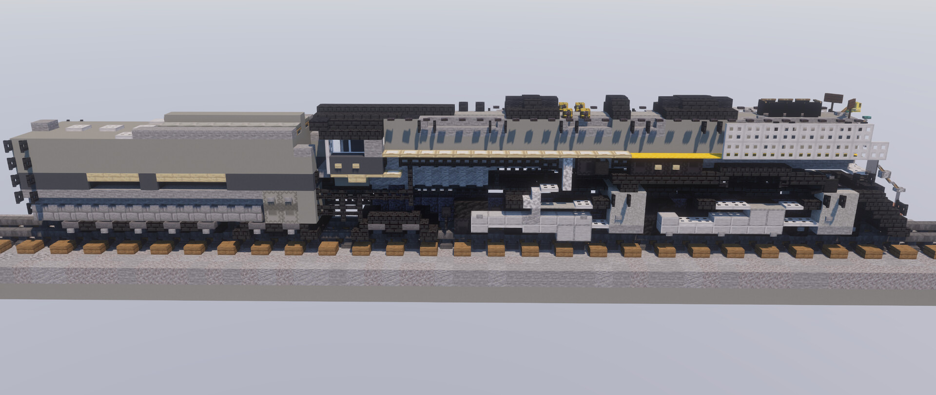 4664-5 Class Steam Locomotive Greyhound Challenger #3952 1.5:1 Scale ...