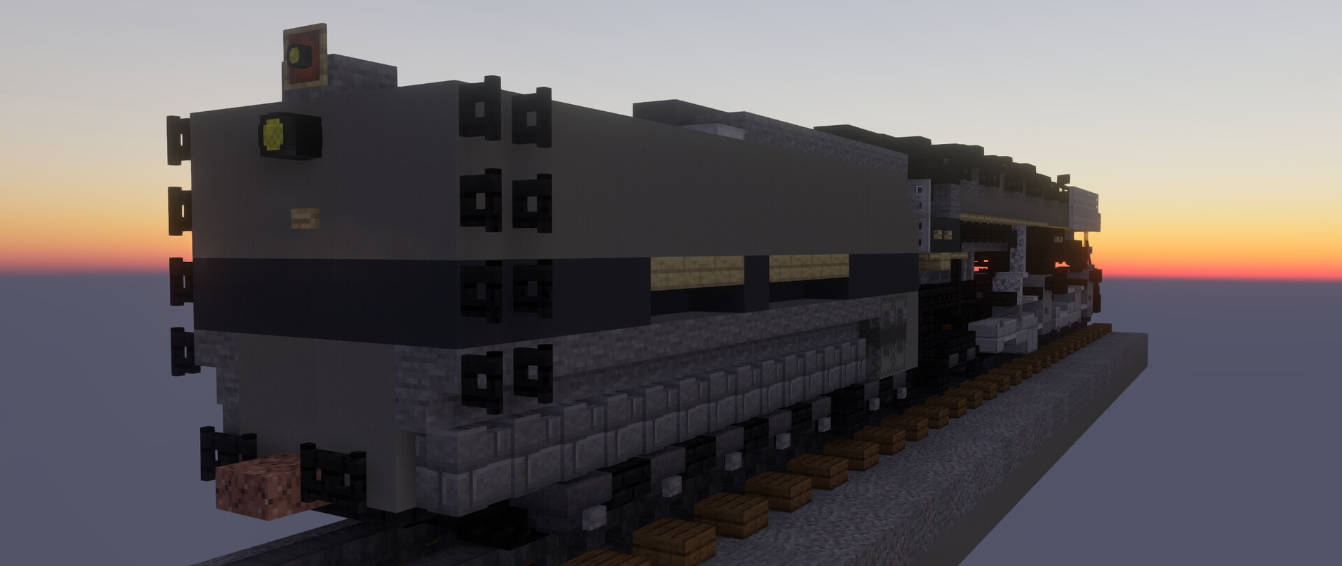 4664-5 Class Steam Locomotive Greyhound Challenger #3952 1.5:1 Scale ...