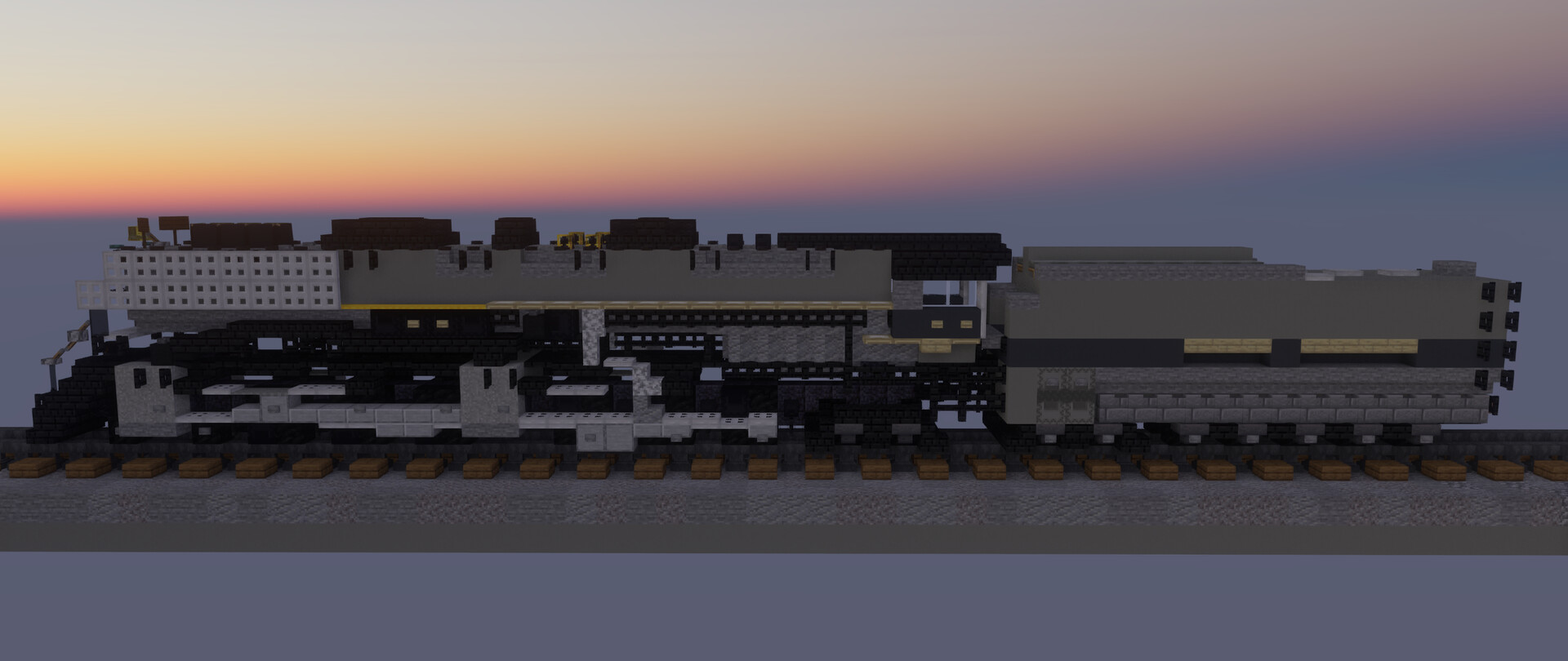 4664-5 Class Steam Locomotive Greyhound Challenger #3952 1.5:1 Scale ...