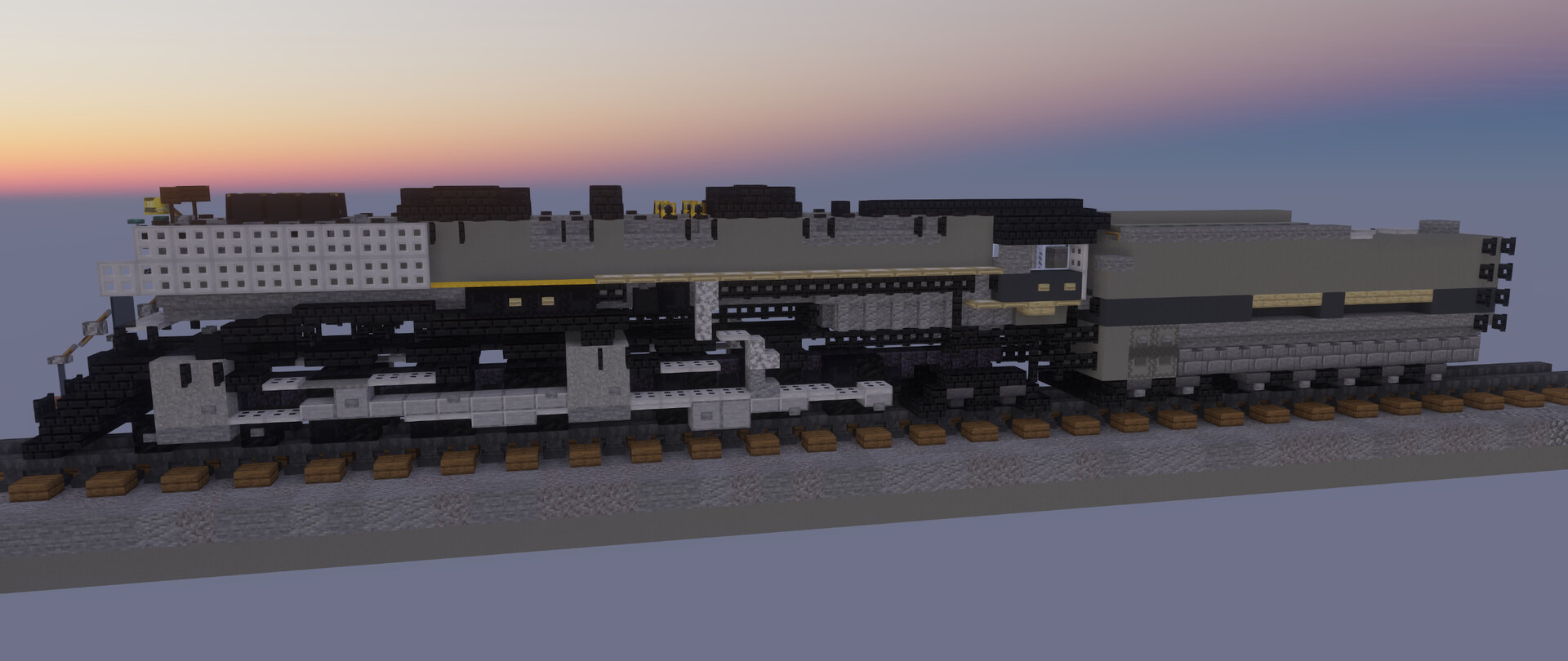 4664-5 Class Steam Locomotive Greyhound Challenger #3952 1.5:1 Scale ...