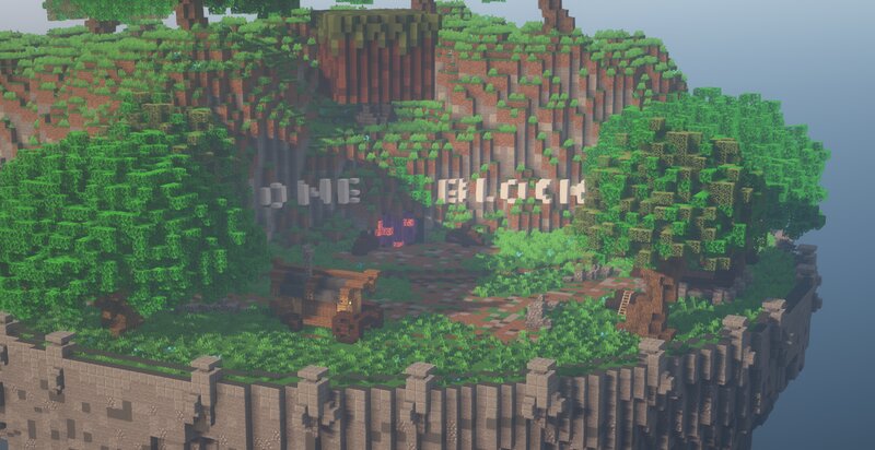 One Block Spawn Minecraft Map