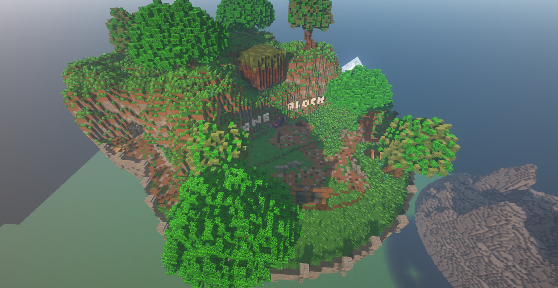 One Block Spawn Minecraft Map