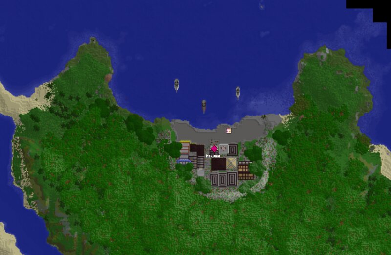 Italy city Minecraft Map