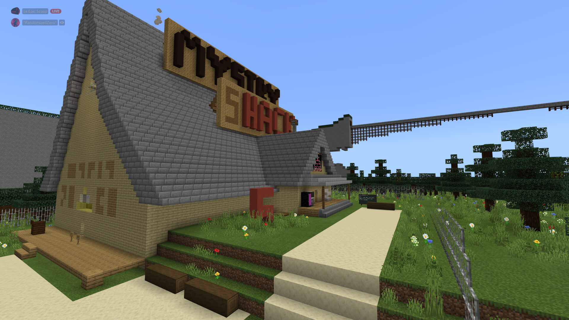 Mystery Shack Minecraft Map