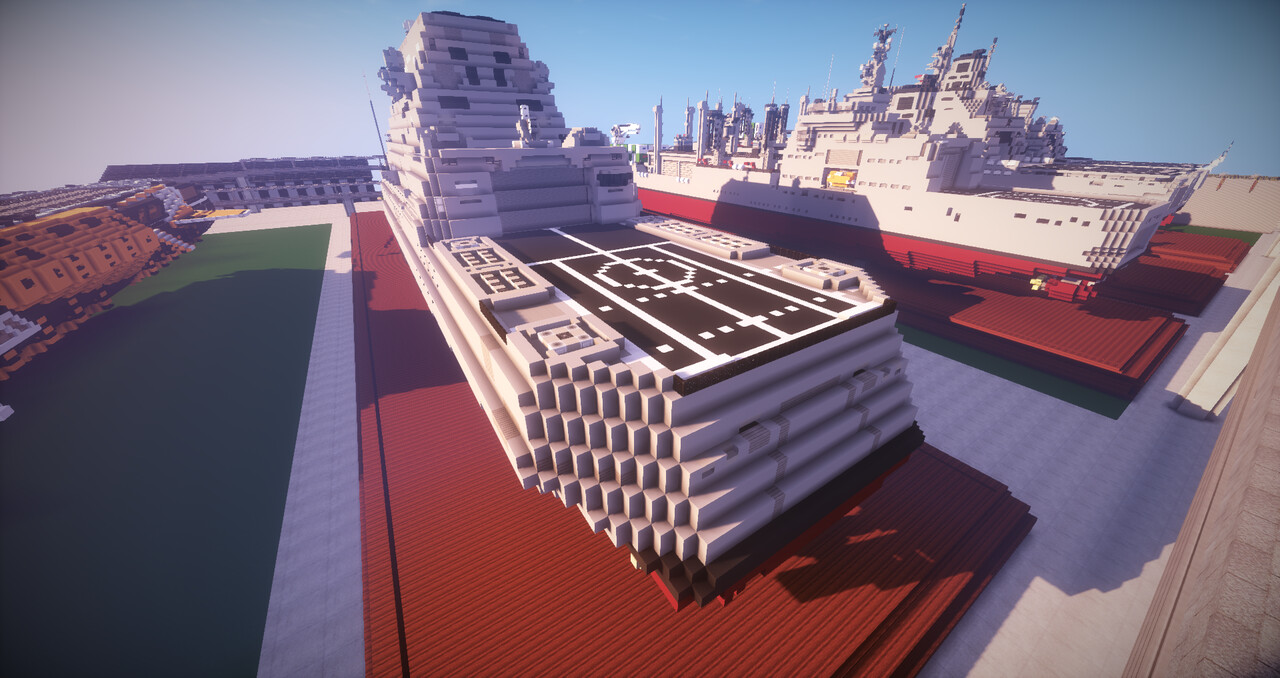 Destroyer ship Zumwalt Class Us.navy Minecraft Map