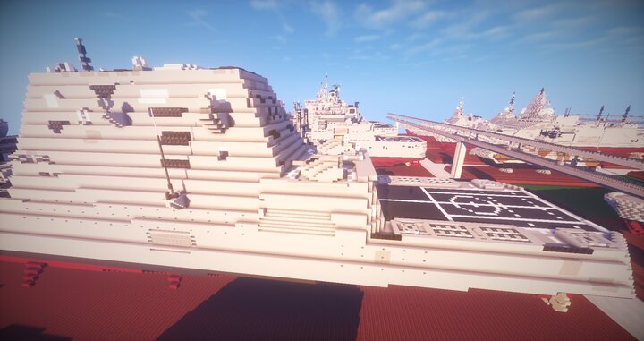 Destroyer ship Zumwalt Class Us.navy Minecraft Map