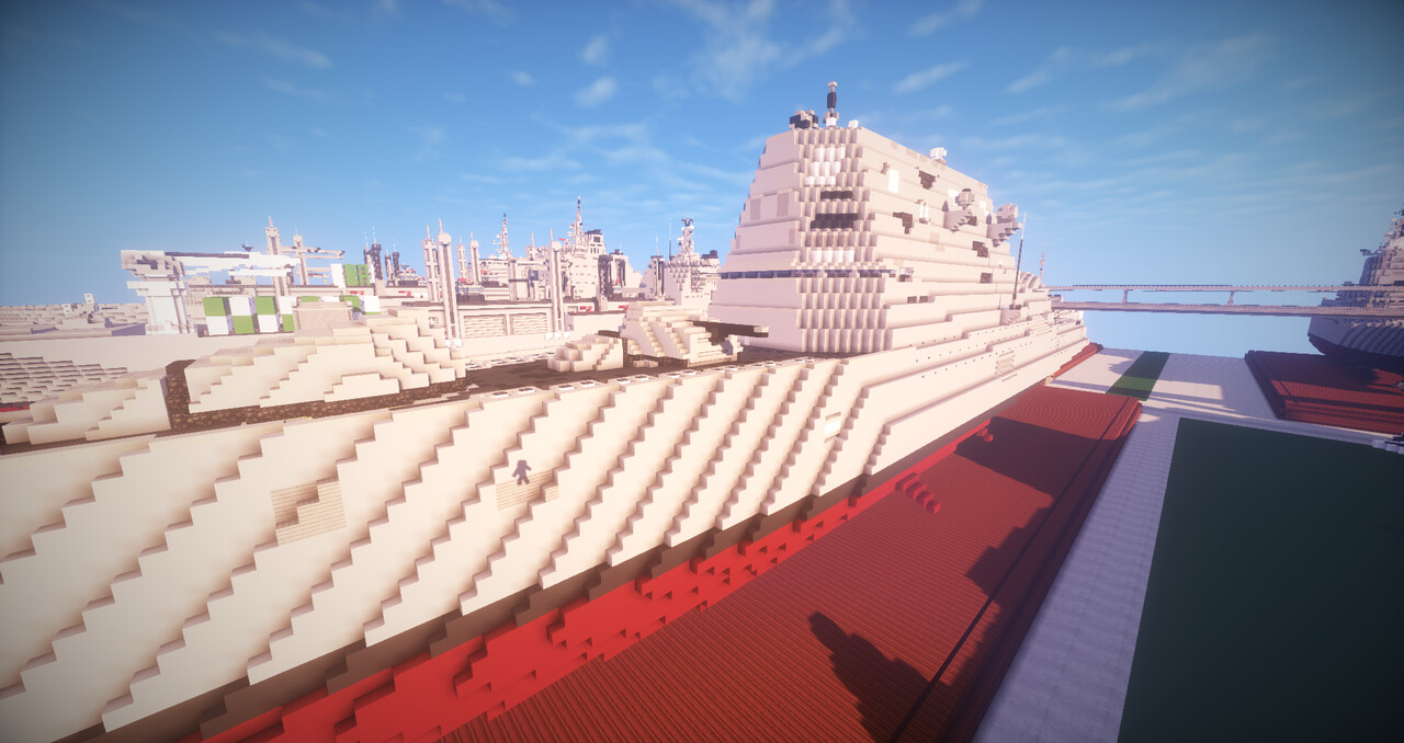 Destroyer ship Zumwalt Class Us.navy Minecraft Map