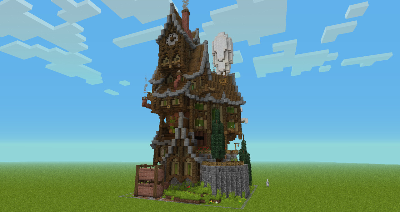 House Steampunk Minecraft Map
