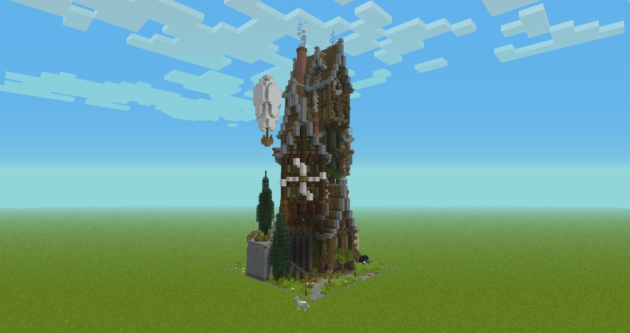 House Steampunk Minecraft Map