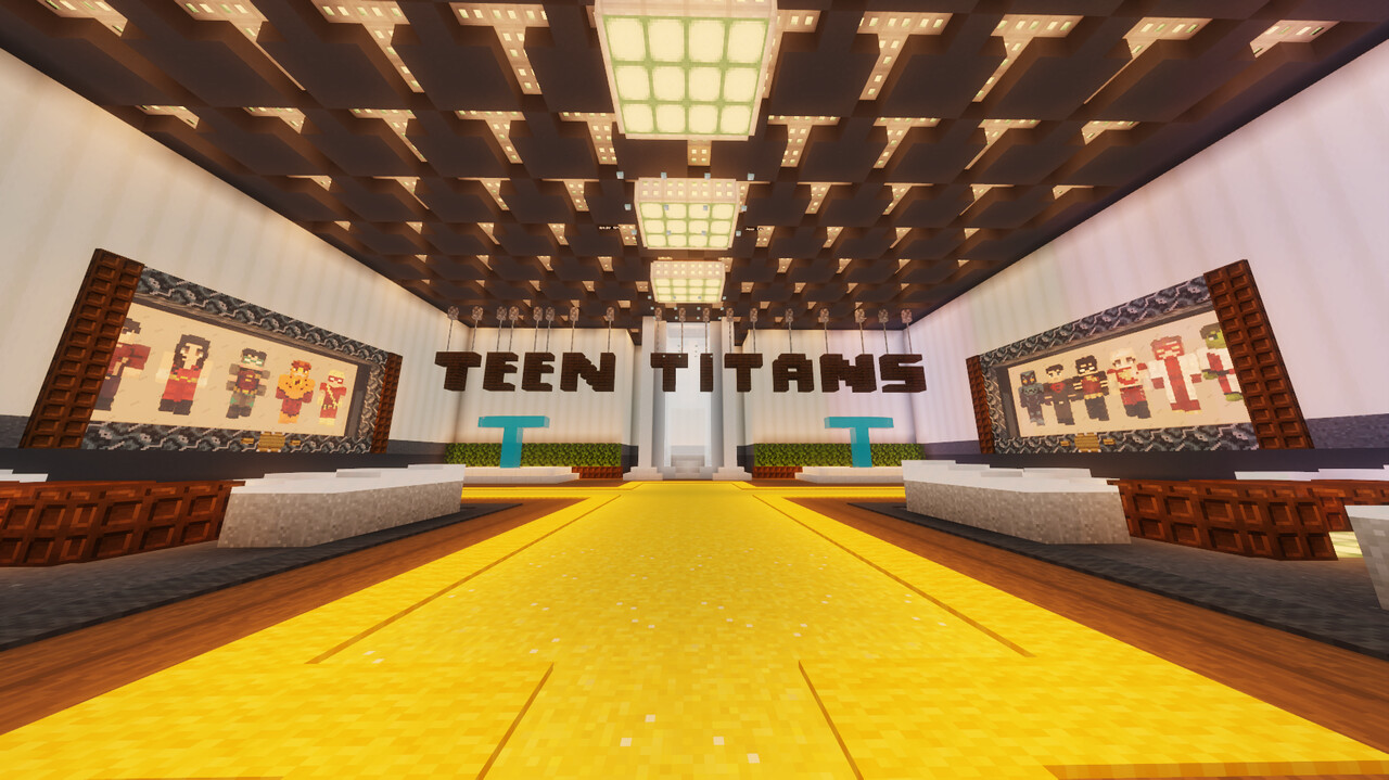 Titans Tower - DC Comics Minecraft Map