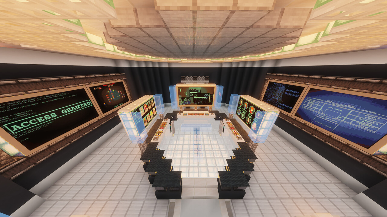 Titans Tower - DC Comics Minecraft Map