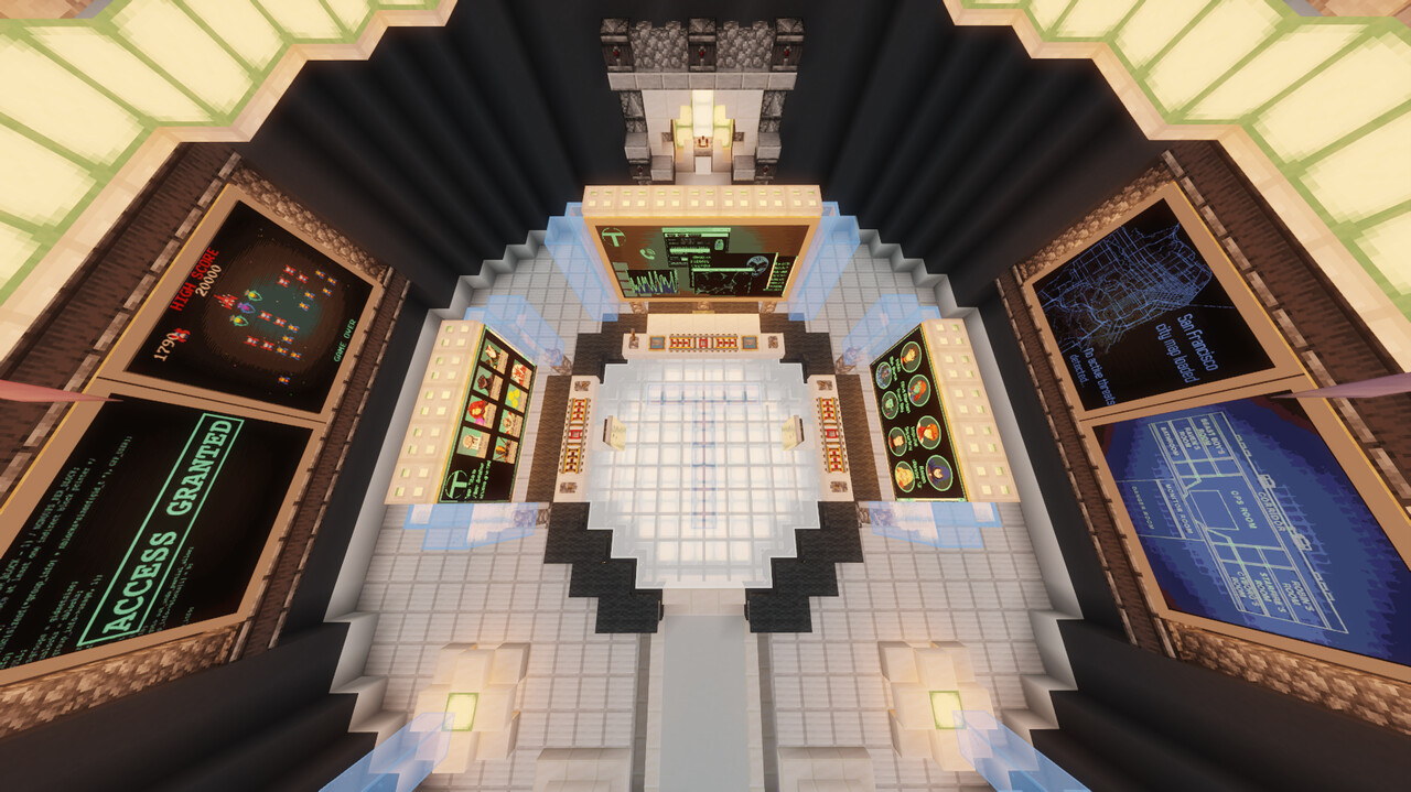 Titans Tower - DC Comics Minecraft Map