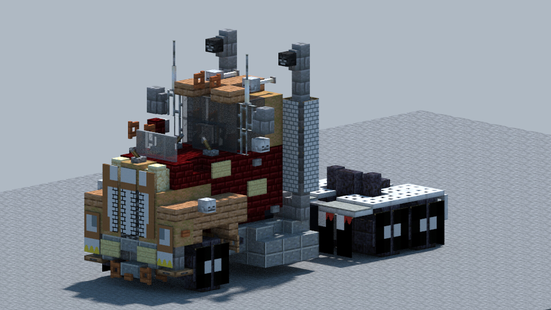 Mack R Model truck [With Download] Minecraft Map