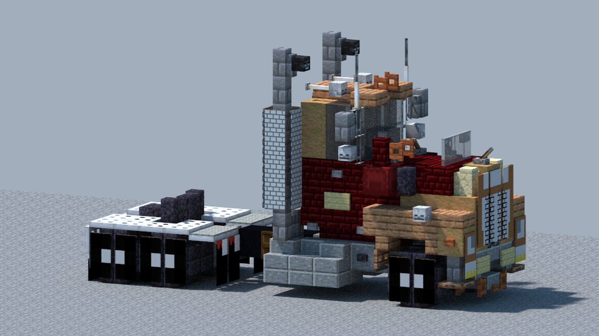 Mack R Model truck [With Download] Minecraft Map