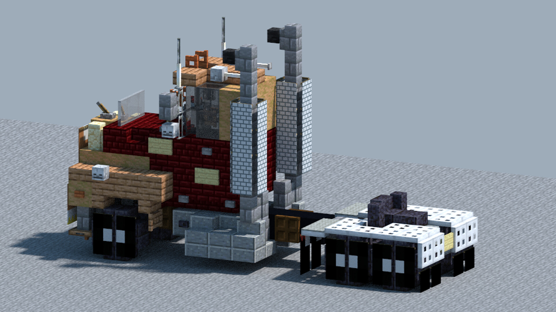 Mack R Model truck [With Download] Minecraft Map
