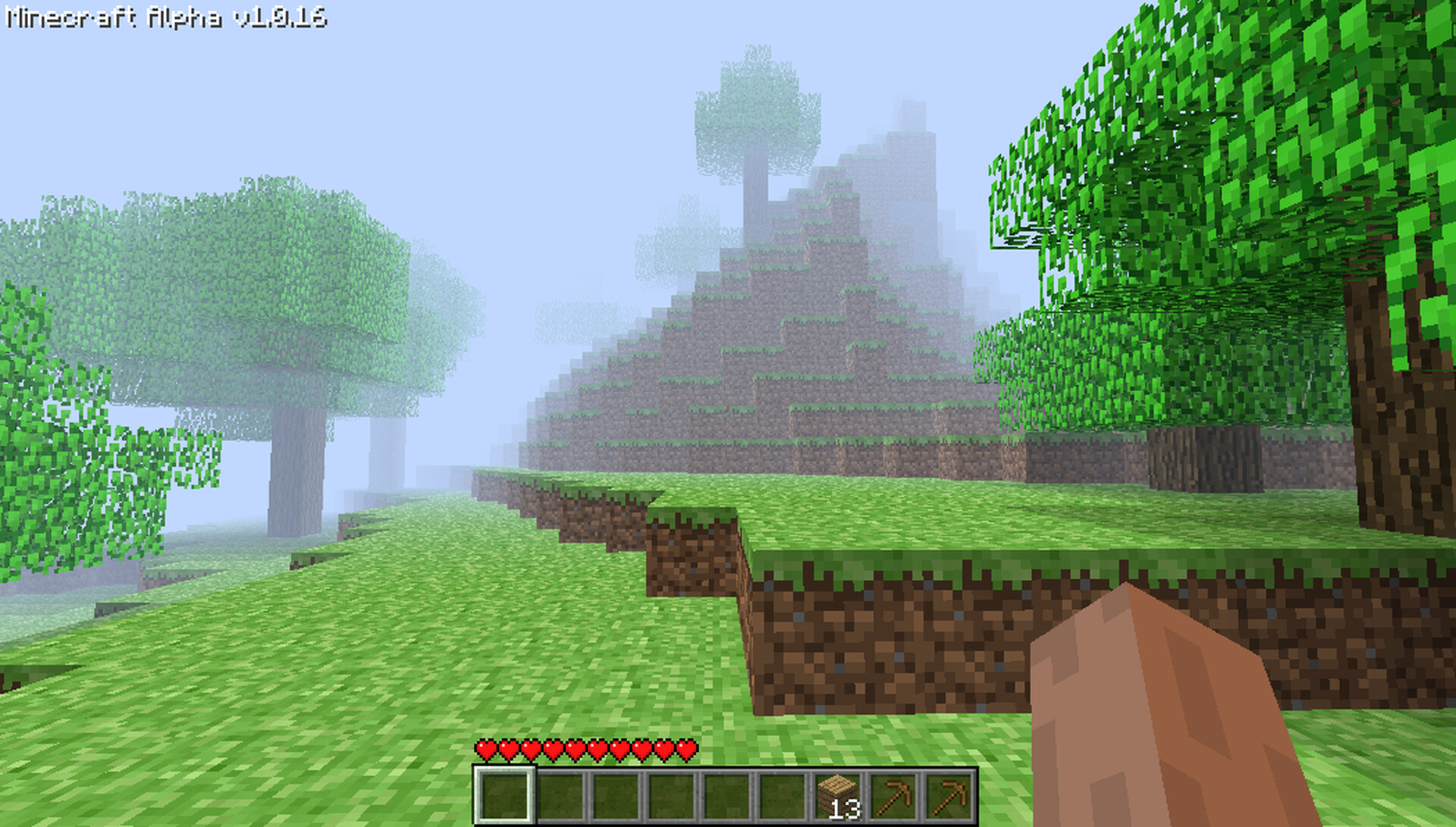 The world where the story of Herobrine begins (please use minecraft 1.0 ...