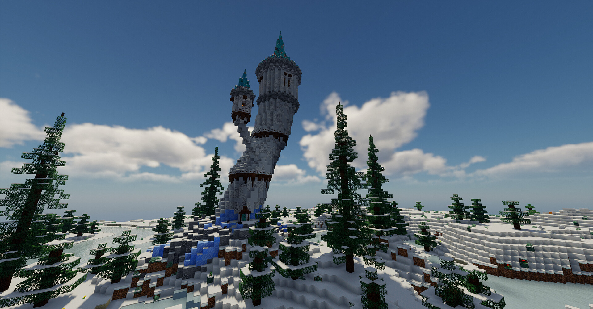 Tower of the Mistress of Frost Minecraft Map