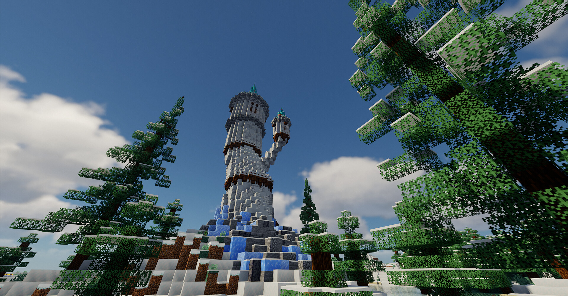 Tower of the Mistress of Frost Minecraft Map