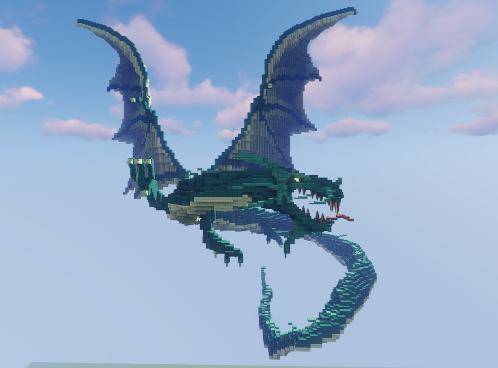 Chinese Inspired Dragon Minecraft Map