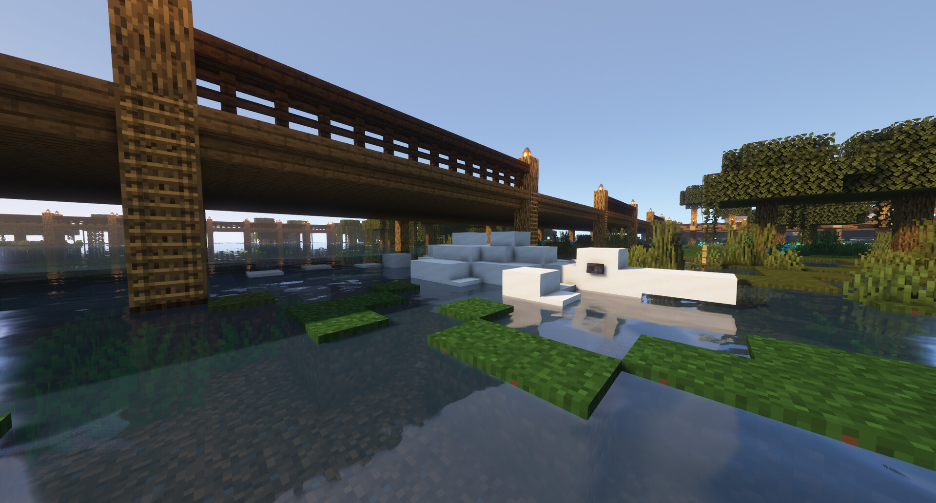 White Alligator Minecraft Map