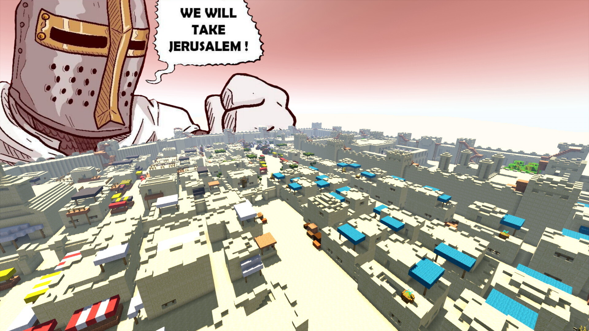 JERUSALEM by NPC WAR Minecraft Map