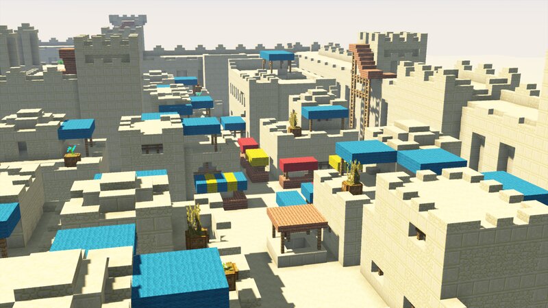 JERUSALEM by NPC WAR Minecraft Map