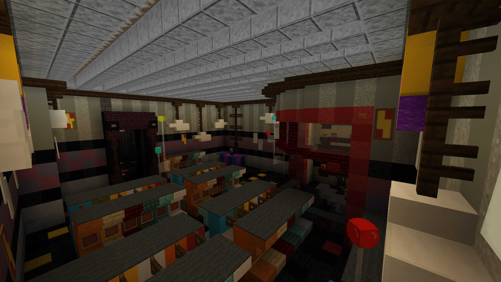 -FNAF 2-Remastered Minecraft map (Cancelled) Minecraft Map