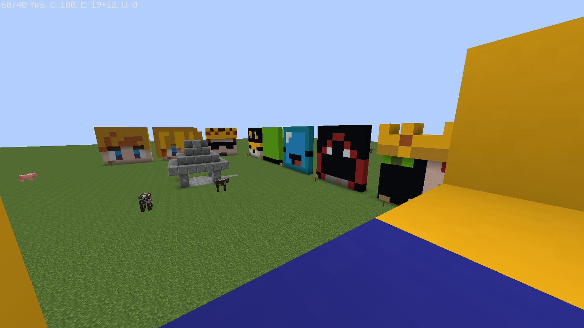 MCYT Heads (Dream smp) outdated Minecraft Map